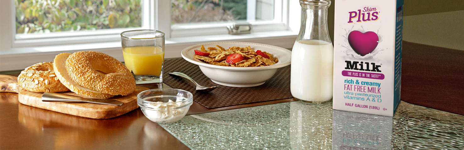 Nutrition - Skim Plus Skim Milk
